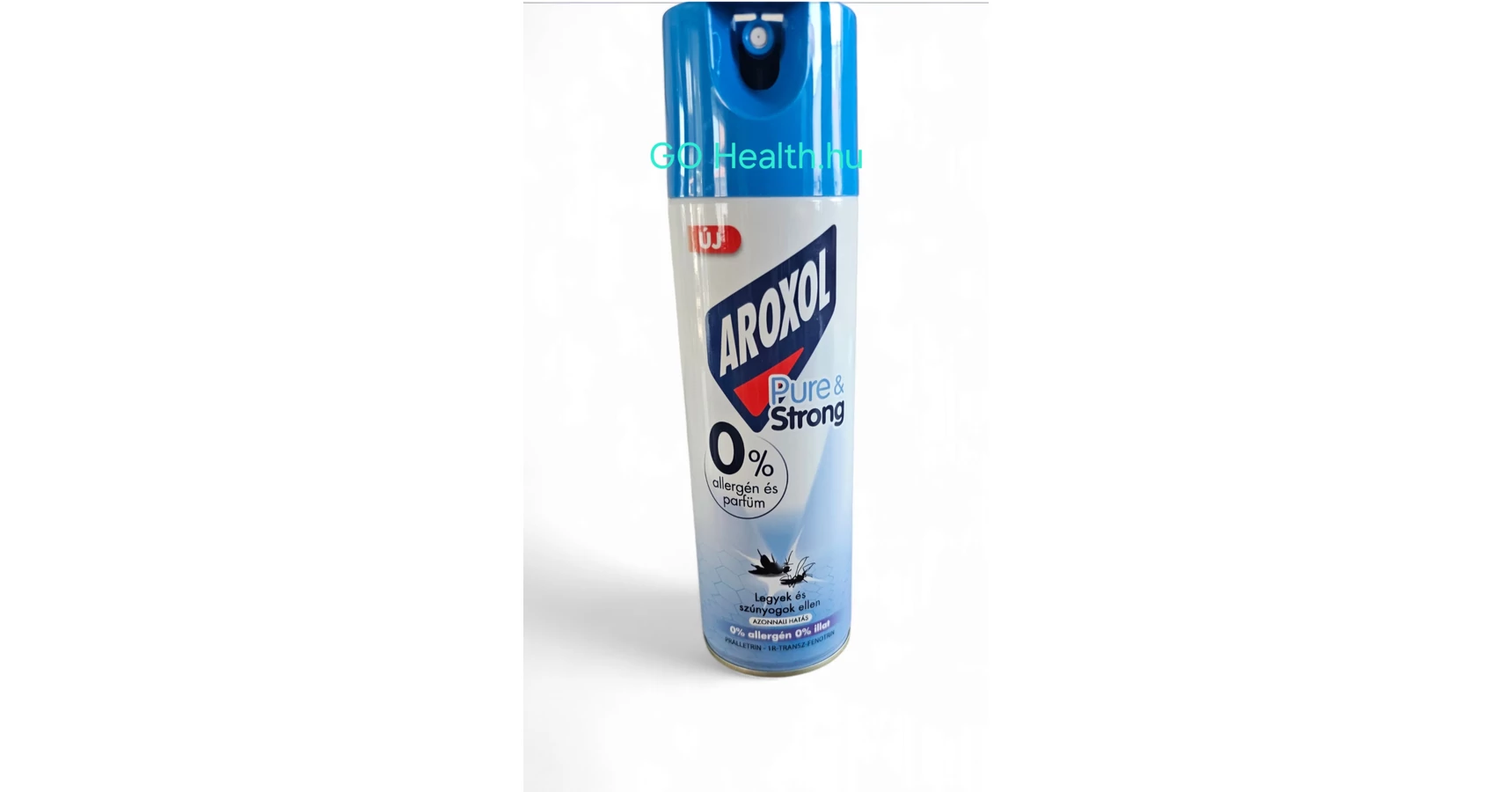 AROXOL LÉGY-ÉS SZÚNYOGIRTÓ AEROSZOL 300ML PURE&STRONG 0%ALLERGÉN ...