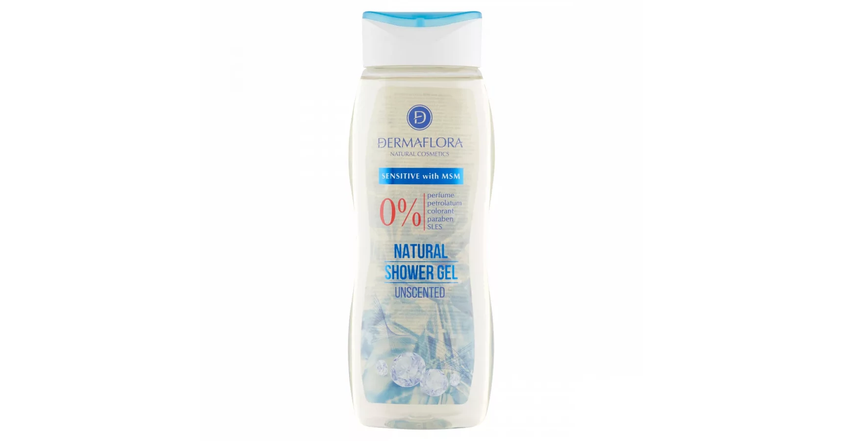 Dermaflora 0% tusfürdő MSM-mel érzékeny bőrre (250 ml) - GoHealth.hu